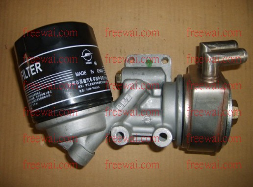 oil filter assembly (with aluminum seat and oil cooler) for Great Wall ...