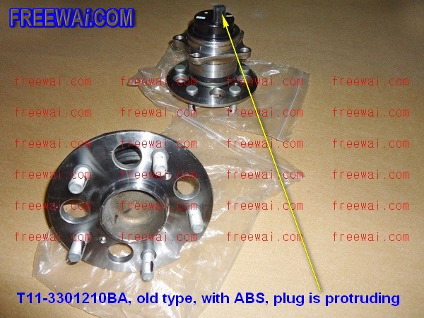rear wheel hub unit with bearing assembly for Chery Tiggo J11 - 2WD ...