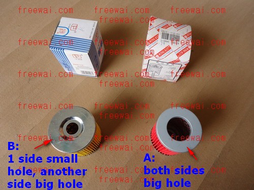 engine oil filter element J0810 for WX485 NB485B CCN485 YZ485 YND485 ...