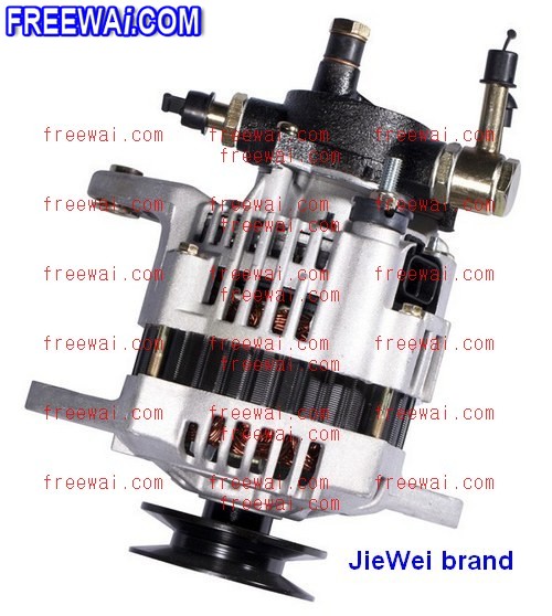 engine alternator for Isuzu 4JH1 engine on pickup Dmax ELF truck 600P ...