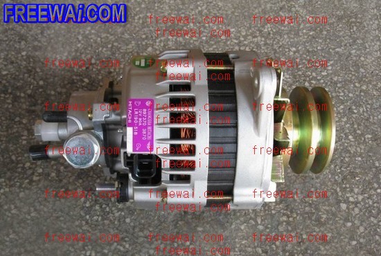 engine alternator for Isuzu 4JH1 engine on pickup Dmax ELF truck 600P ...