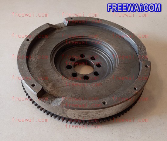 flywheel assembly for Isuzu 4JA1 4JB1 engine on ELF truck NHR NKR 100P ...