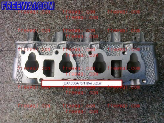 cylinder head for DA465QA 1.0L engine on Hafei Luzun [DA465QA 1.0L ...