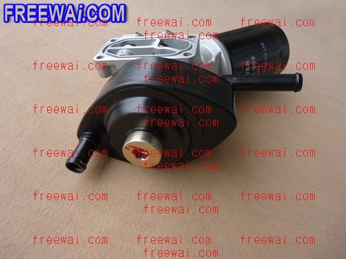 oil filter (with oil cooler and aluminum seat) assembly for Isuzu ELF ...