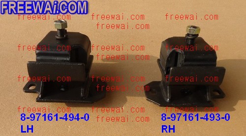 engine mounting cushion (front) for Isuzu 4HF1 4HG1T on ELF NKR66 NPR ...