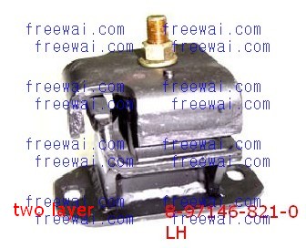 engine mounting cushion (front) for Isuzu 4HF1 4HG1T on ELF NKR66 NPR ...