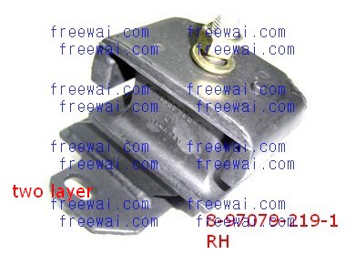 engine mounting cushion (front) for Isuzu 4HF1 4HG1T on ELF NKR66 NPR ...