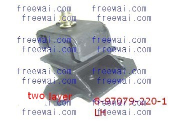 engine mounting cushion (front) for Isuzu 4HF1 4HG1T on ELF NKR66 NPR ...