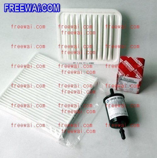 filter set / kit (oil filter, fuel filter, air filter, A/C filter) for ...