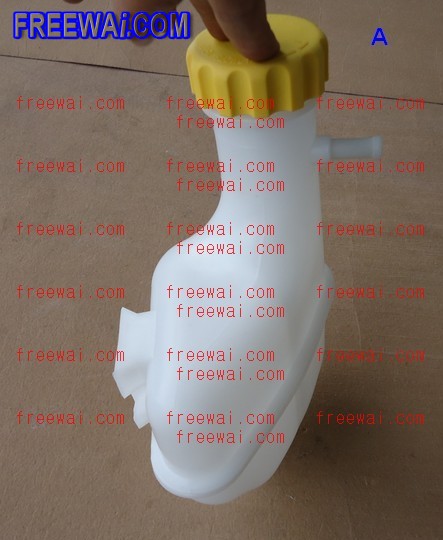 radiator water overflow tank (expansion tank, surge tank) for Chery QQ ...
