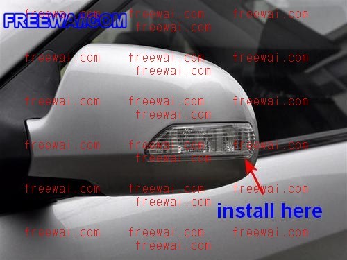 rear-view mirror turn light (corner lamp) for JAC J5 J6 [JAC J5 (Heyue ...