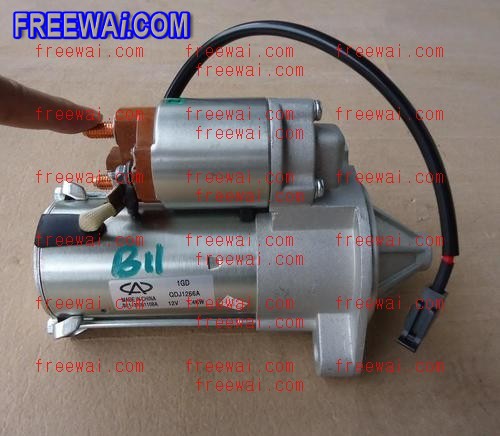 engine starter for Acteco SQR481 SQR484 E4G16 engine on Chery Tiggo J11 ...