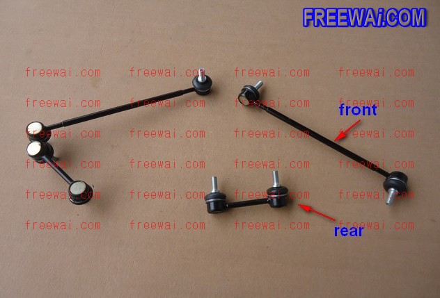 front and rear suspension stabilizer sway bar side tie (link) rod for ...