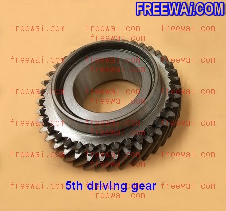 5th driving and driven gear for QR519 transmission on Chery A5 A3 J3 ...