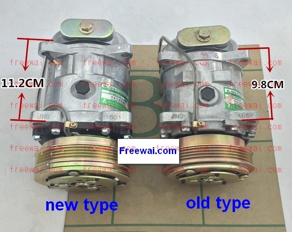 A/C air-conditioning compressor 5H14 for Geely CK Merrie Pride Uliou ...