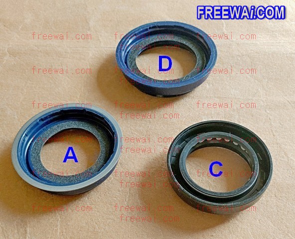 crankshaft front oil seal for Mitsubishi 4M40 4M51 diesel engine on ...