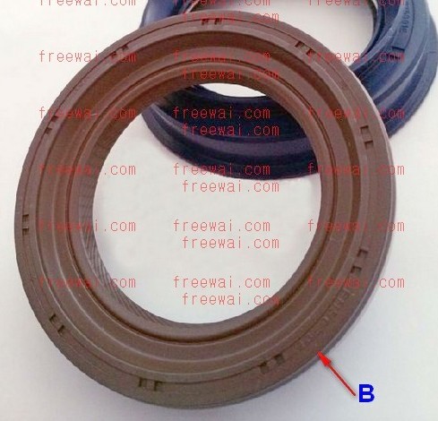 crankshaft front oil seal for Mitsubishi 4M40 4M51 diesel engine on ...