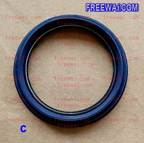 crankshaft rear oil seal for Mitsubishi 4M40 diesel engine on Pajero ...