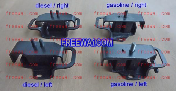 engine mounting cushion for Isuzu pickup SUV TFR Rodeo UCR Trooper with ...