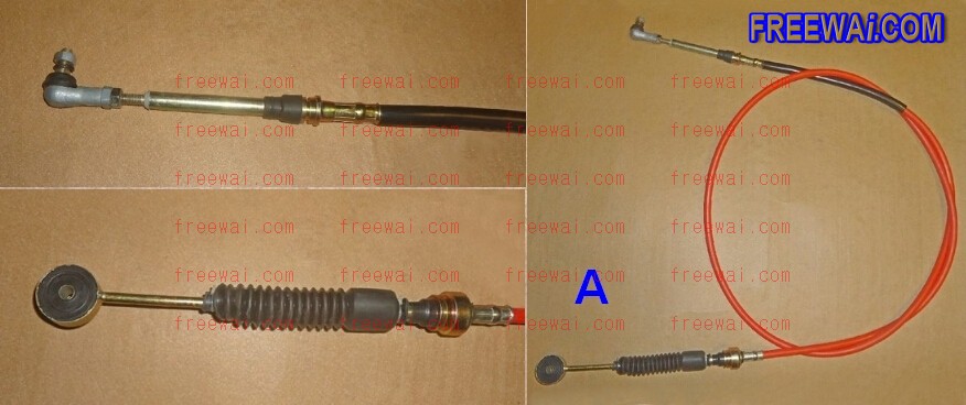 gear shifter / selecting cable for Isuzu ELF truck NKR94 100P [Isuzu ...