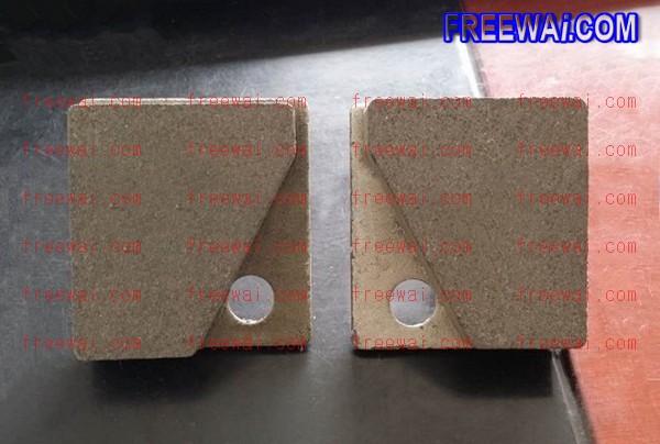 parking (hand) brake pads for China small wheel loader and forklift ...