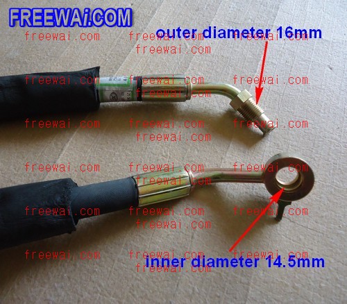 power steering high pressure fluid intake hose for Isuzu pickup SUV TFR ...