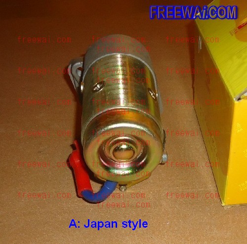 engine starter (starting motor, starter motor) for Isuzu diesel engine ...