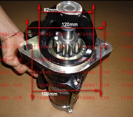 engine starter for YN4100QB YZ4102 QDJ3Q5 QDJ3Q5A QDJ252Y QDJ2519-P ...