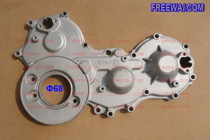 timing cover (timing gear case cover) for Isuzu 4JB1 4JA1 on ELF NKR ...