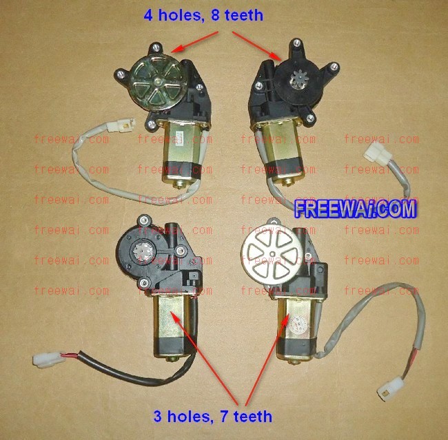 power window regulator motor 12V - universal type - fit many car models ...