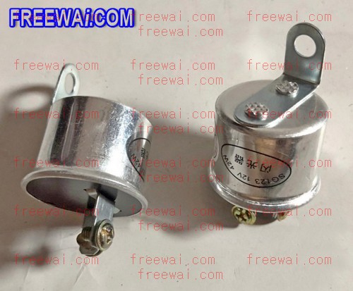 electronic flasher relay - 2 pins - round shape - universal type ...