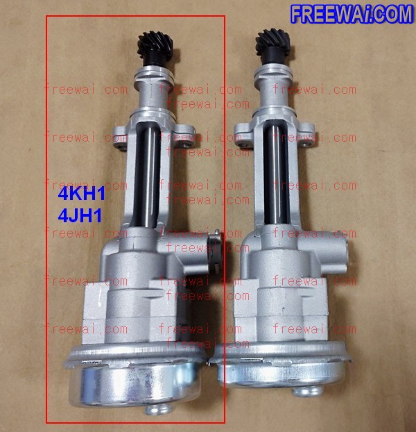 oil pump for Isuzu 4KH1 4JH1 3.0L turbocharged engine on 600P truck ...